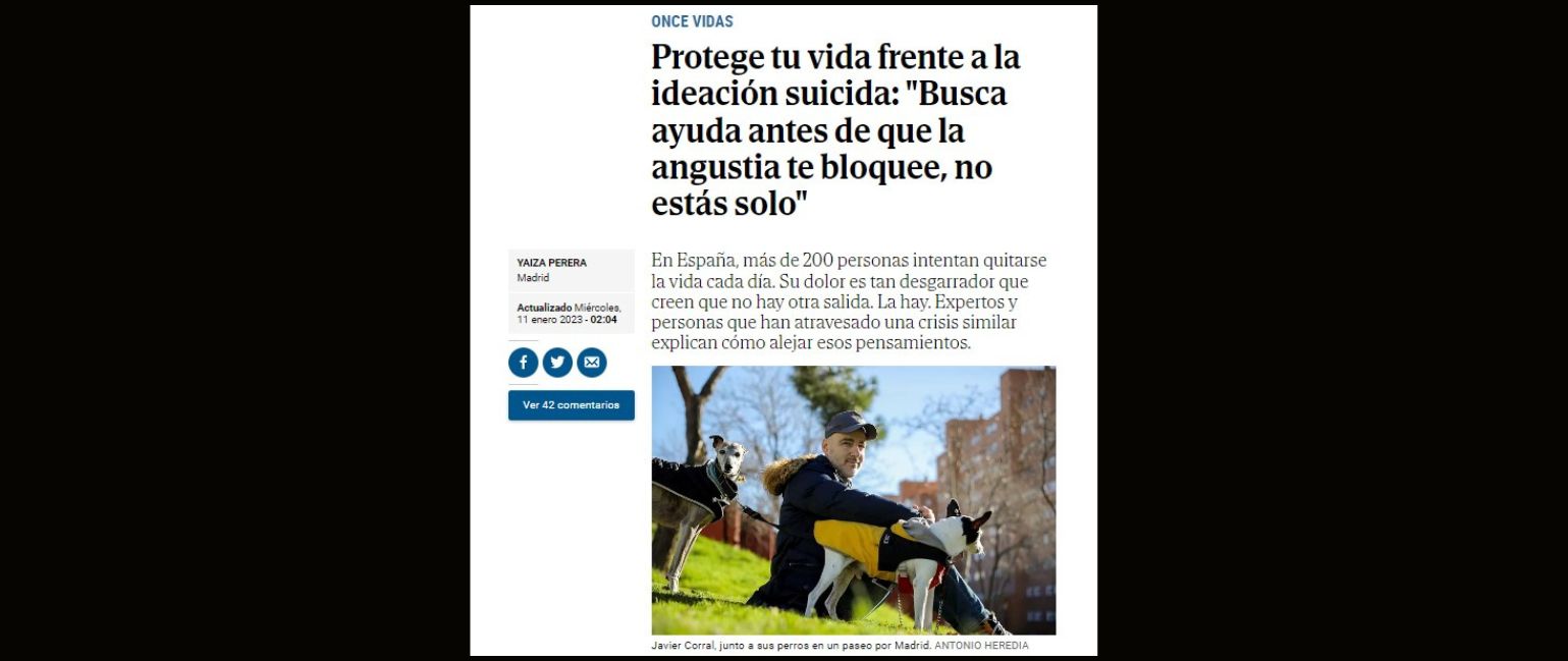 "Once vidas", ejemplo de campaña informativa de sensibilización