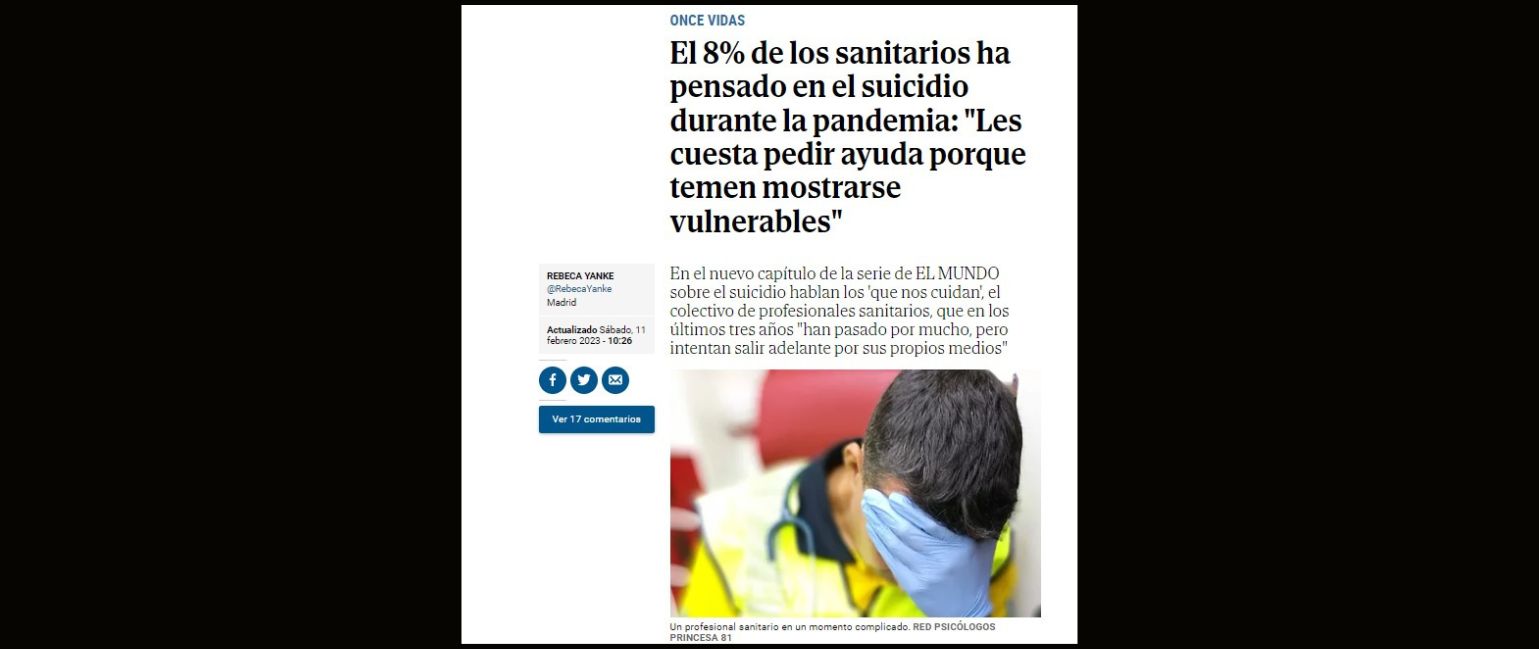 "Once vidas", ejemplo de campaña informativa de sensibilización